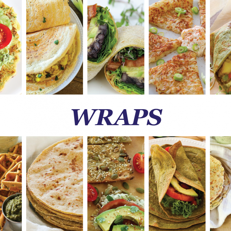 Wraps and Dips 2019 – eBook – Foodsinmykitchen – Wholesome Vegan Plant ...